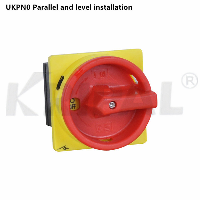 10A 3 폴란드 방수 회전하는 절연체 스위치 전환 IEC 표준